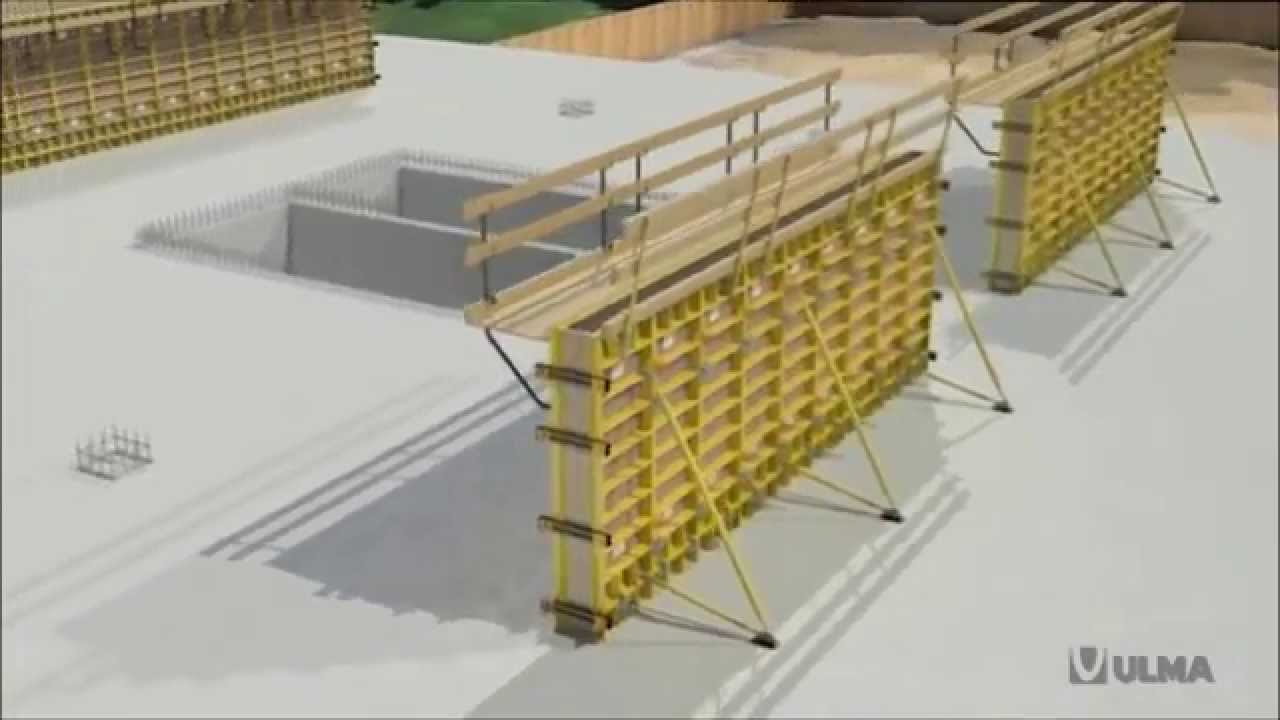 NEVI medium duty panel formwork - ULMA Construction [en] - YouTube