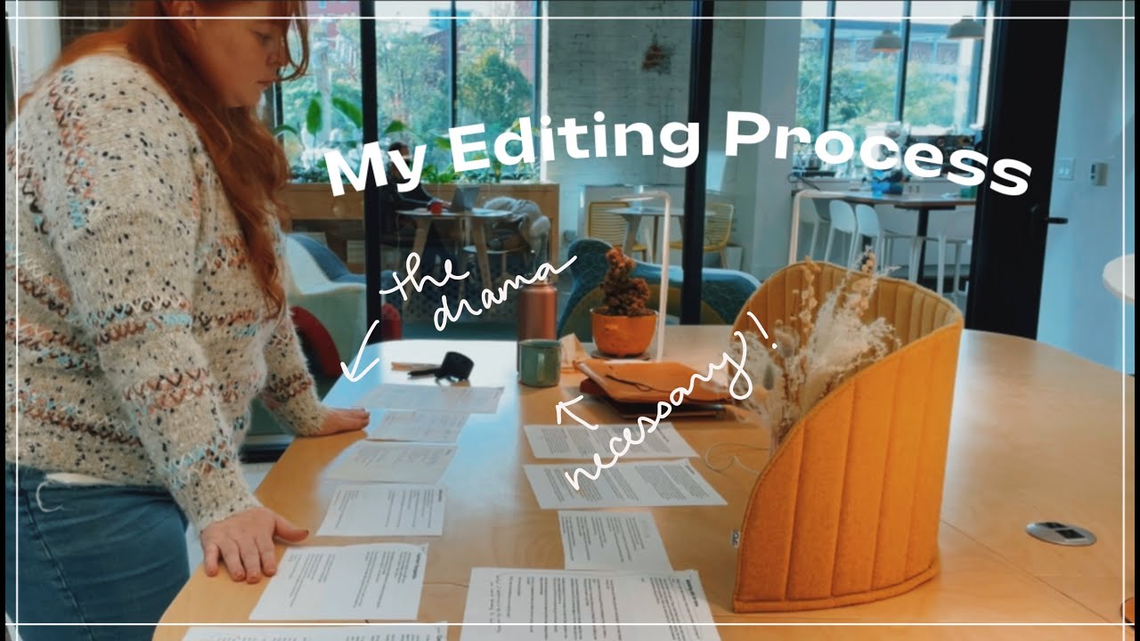 Day in the life of a full-time writer | My editing process. - YouTube