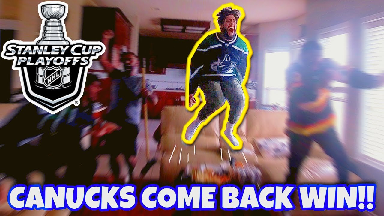 CANUCKS COME BACK AND WIN 4-3 IN OVERTIME VS PREDATORS IN PLAYOFFS ...