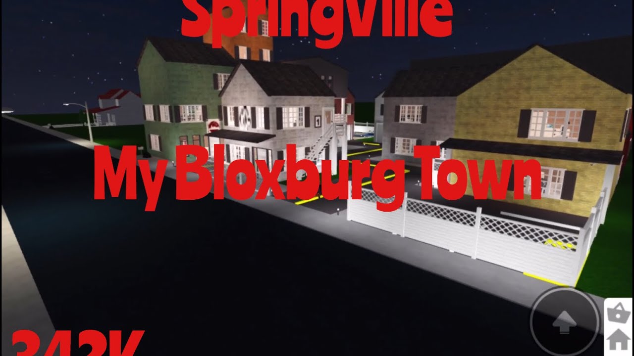 SpringVille! | My Bloxburg Town | ROBLOX Bloxburg - YouTube