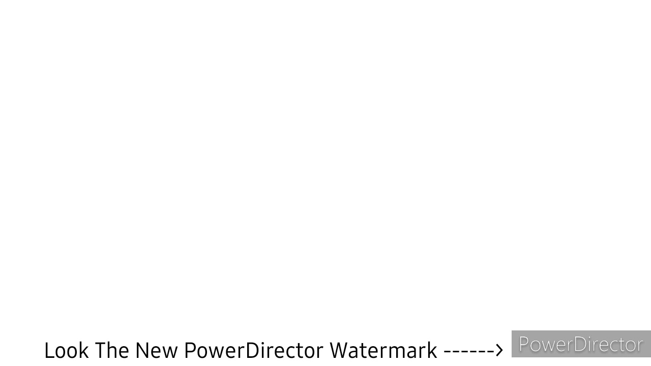 Look The New PowerDirector Watermark - YouTube