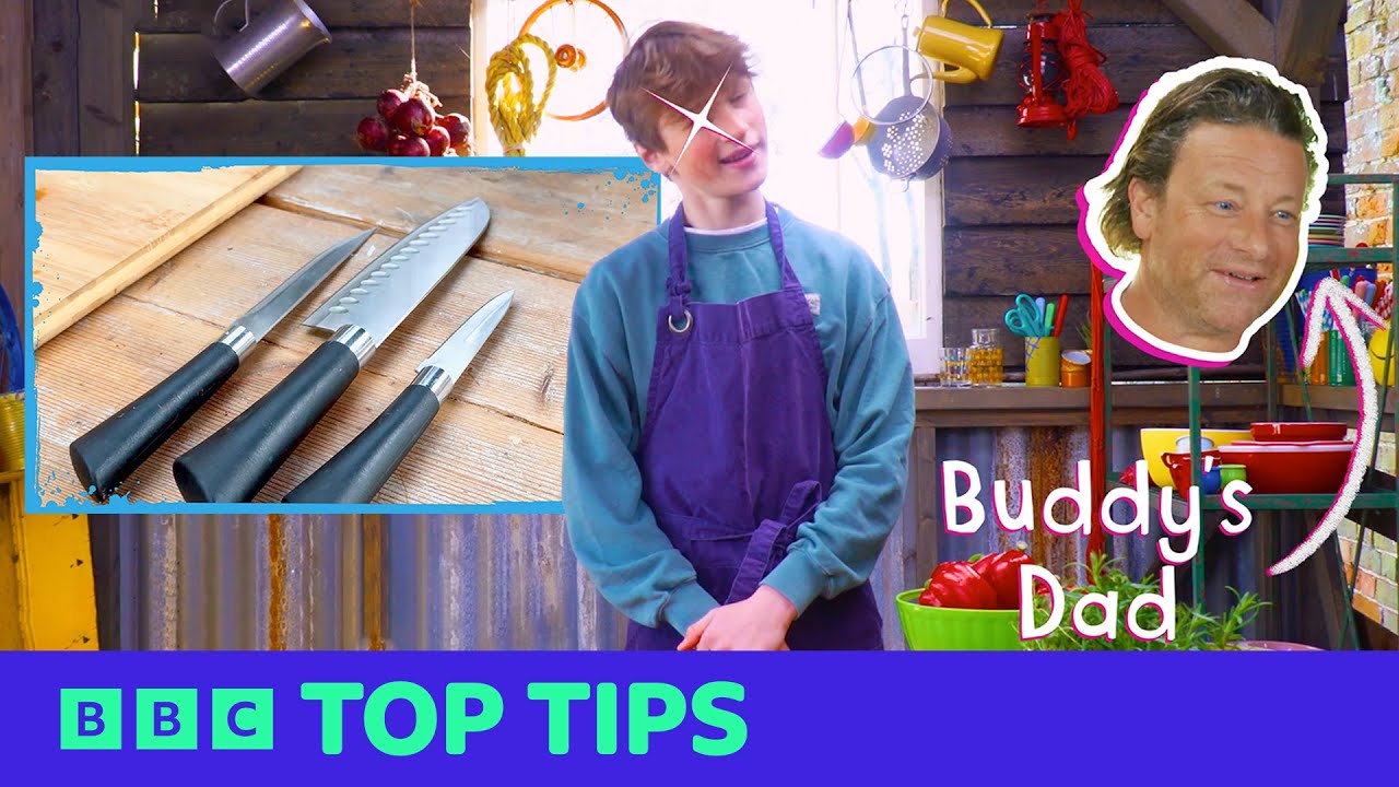 TOP TIPS: Knife Technique | Cooking Buddies | CBBC - YouTube