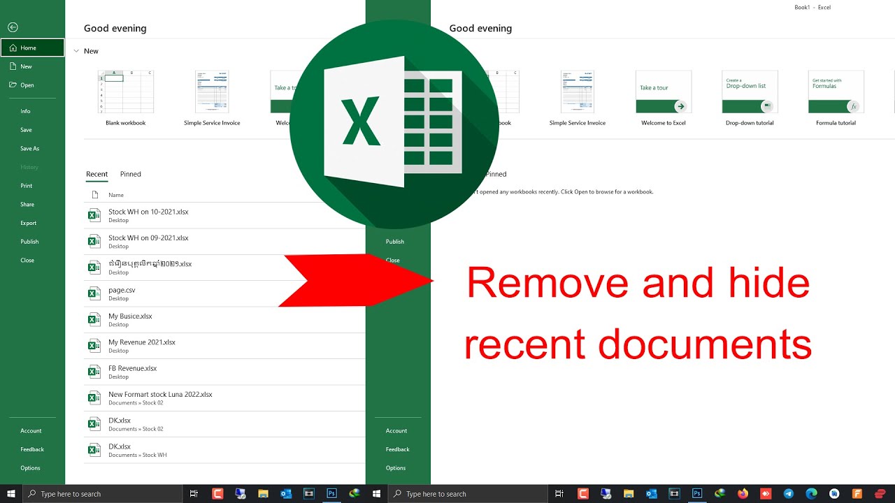 How To Remove Recent Documents In Excel YouTube how-to-remove-recent-documents-in-excel-youtube