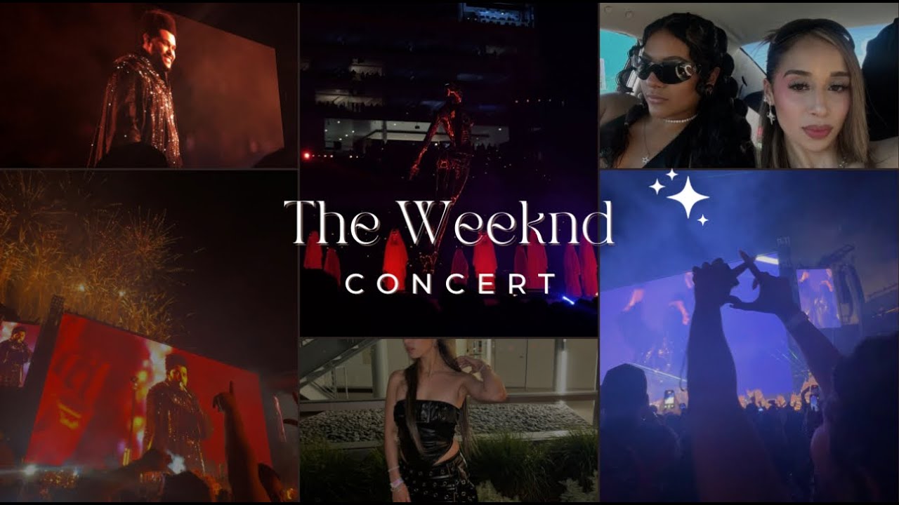 THE WEEKND CONCERT 🎤🖤🎈 - YouTube