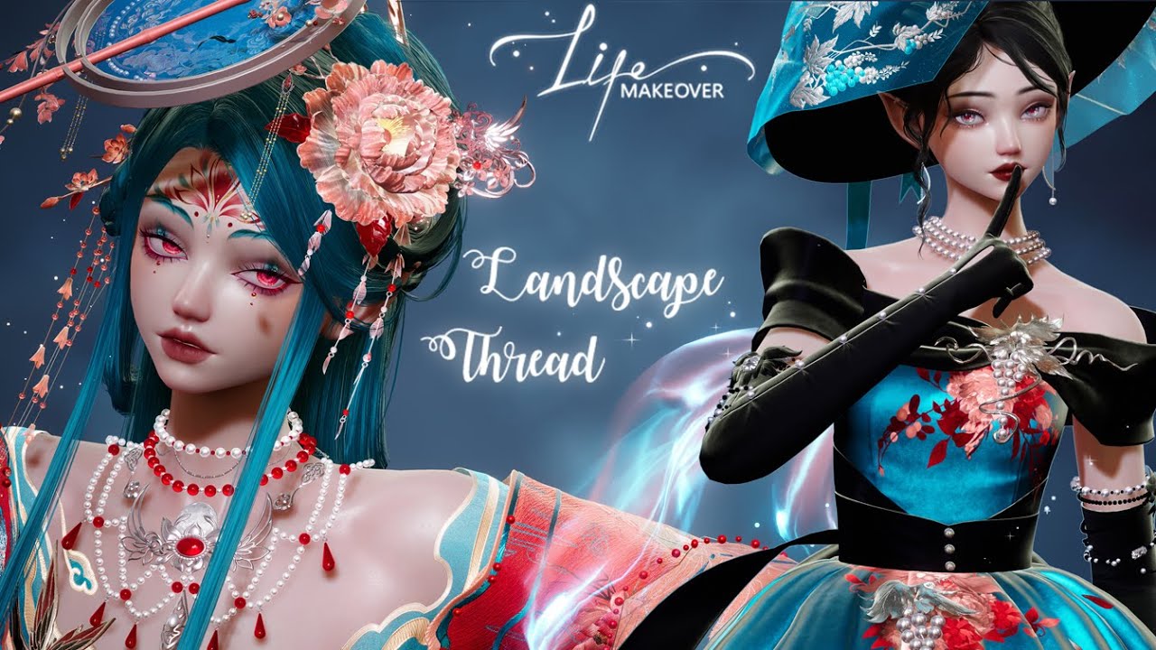 Life Makeover | Landscape Thread pulls and review ♥ - YouTube