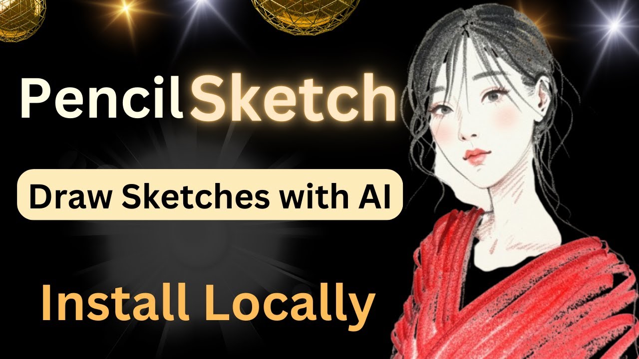 Draw Pencil Sketches with AI - Install Shou_Xin with Flux Locally - YouTube