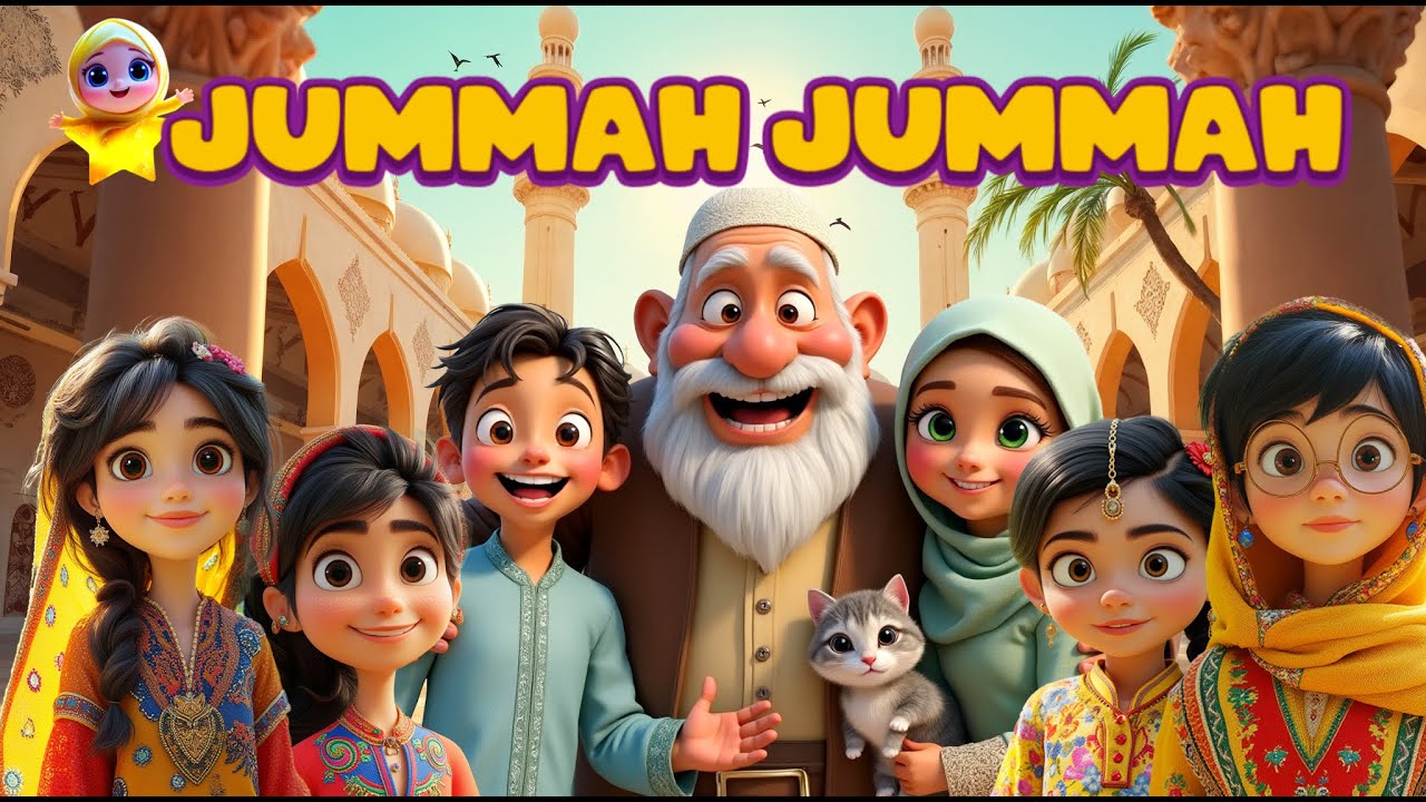 🌟 Happy Jummah Day! | Learn & Sing Along Islamic Song for Kids 🎤 - YouTube