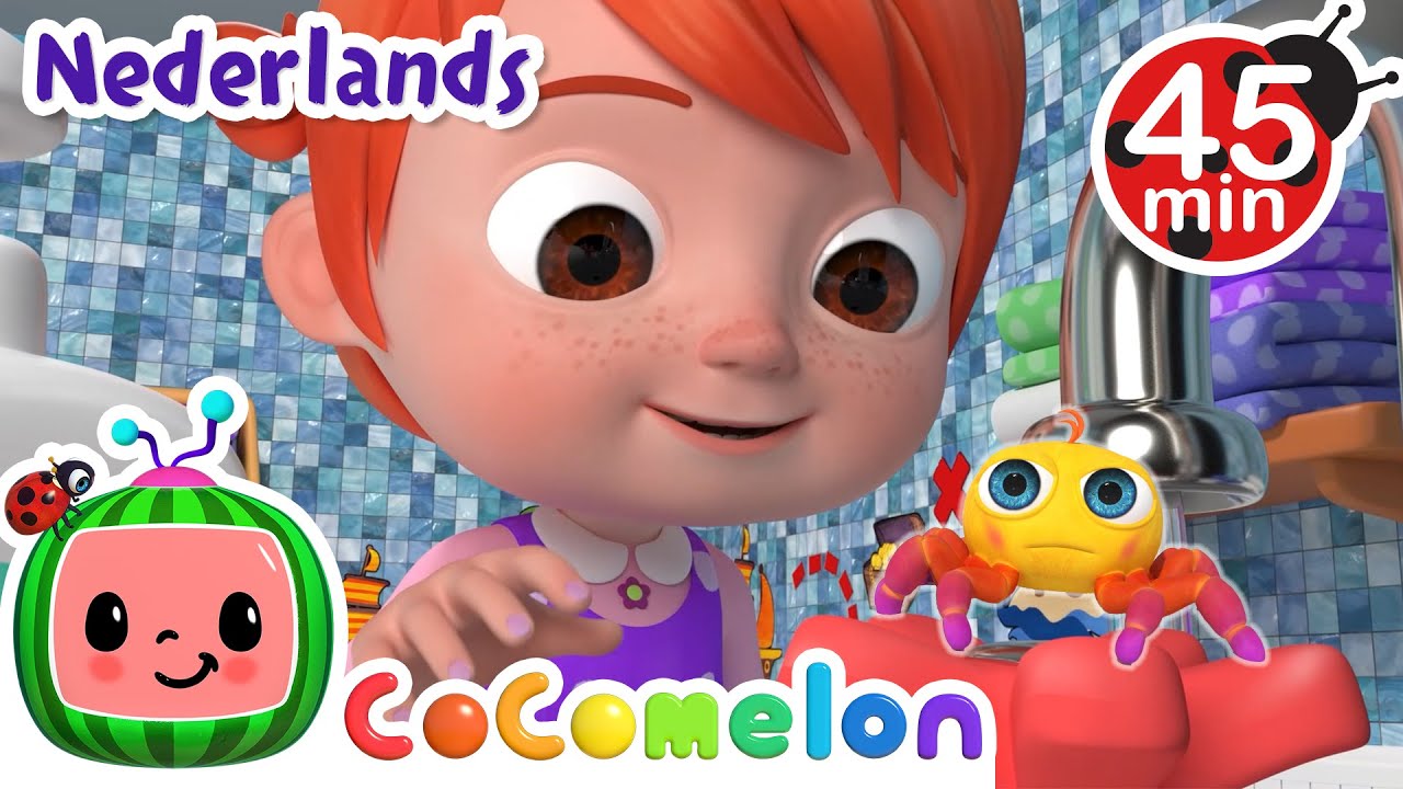 Itsie Bitsie Spinnie | CoComelon Nederlands - Kinderliedjes - YouTube