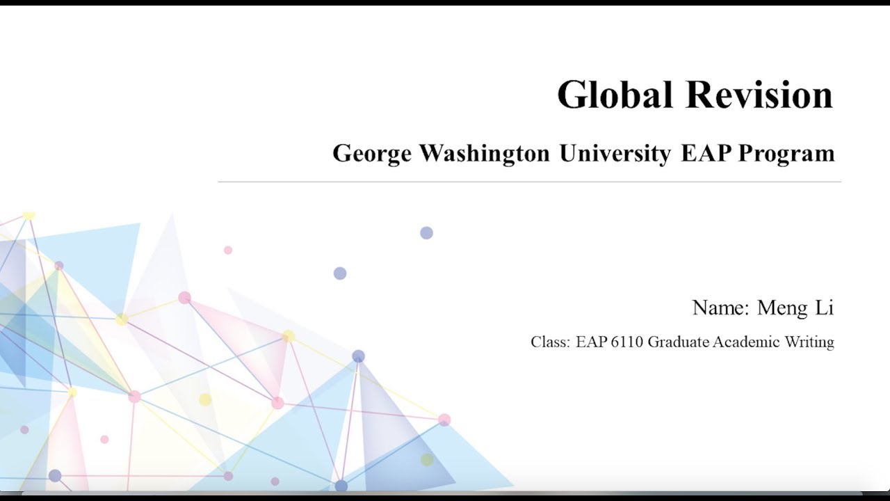 Global Revision - YouTube