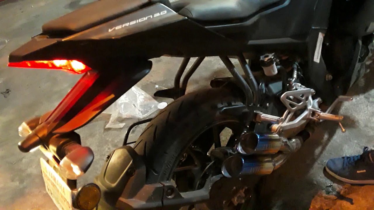 R15 best modified silencer sound - YouTube