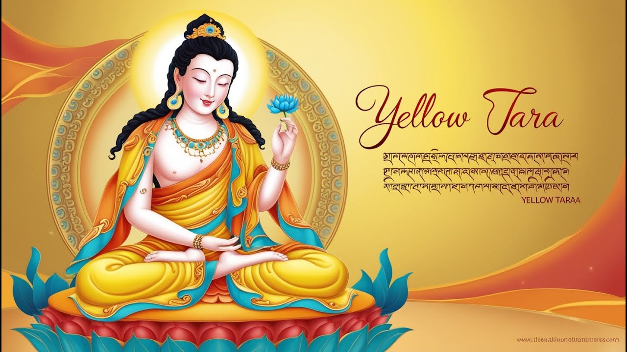 Yellow Tara Mantra Song | Golden Tara Mantra Song | Bring abundance ...