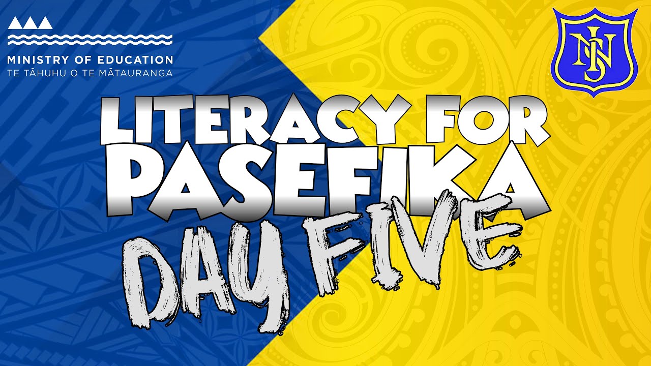 Literacy for Pasefika - Day 5 - YouTube