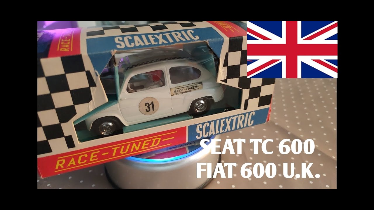 SEAT TC 600 (FIAT 600) EL EXPORTADO SCALEXTRIC HISTORIA - YouTube