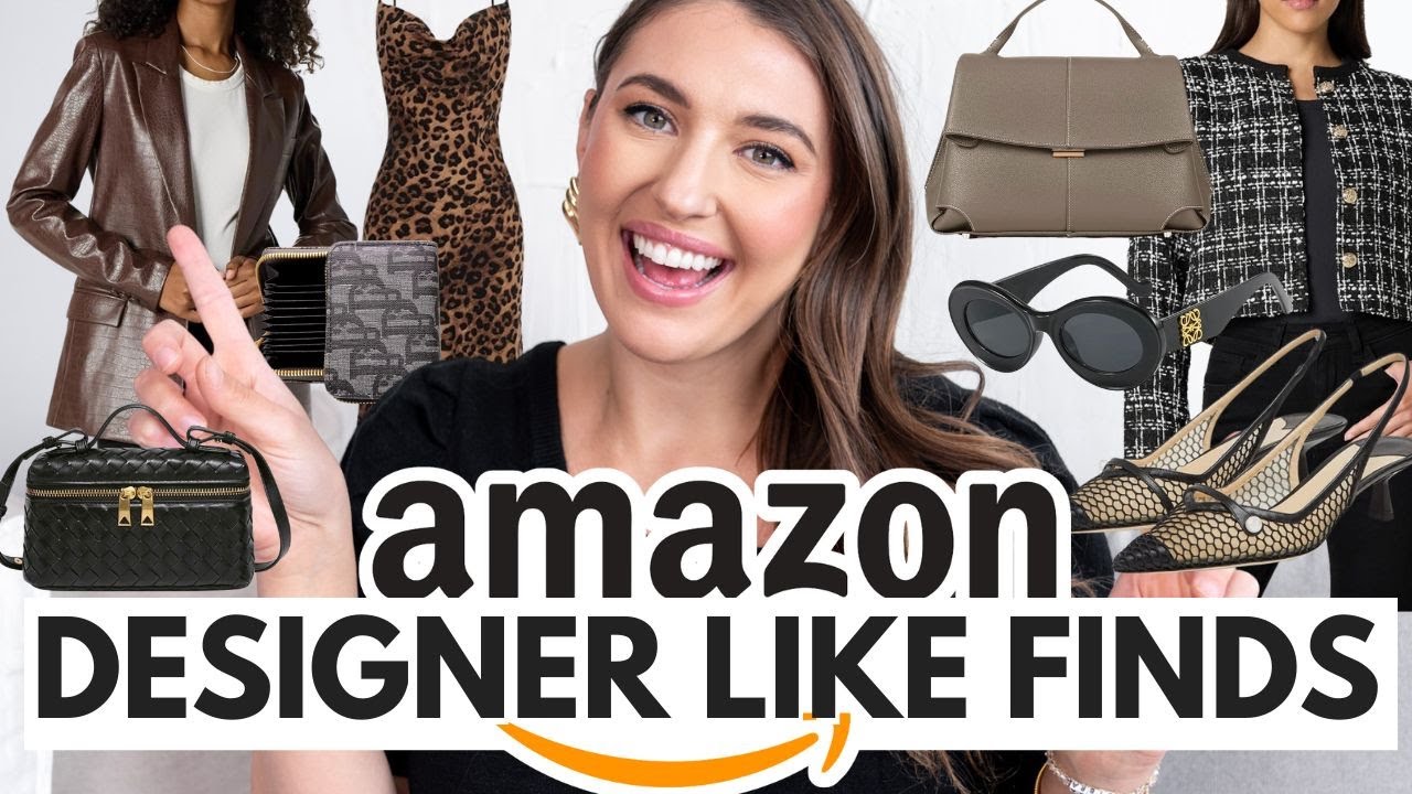 *HIGH END* Amazon Designer Like Finds for LESS - YouTube