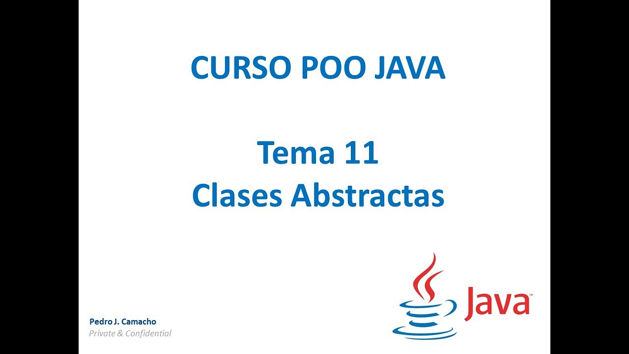 Tema 11 - Clases abstractas - YouTube