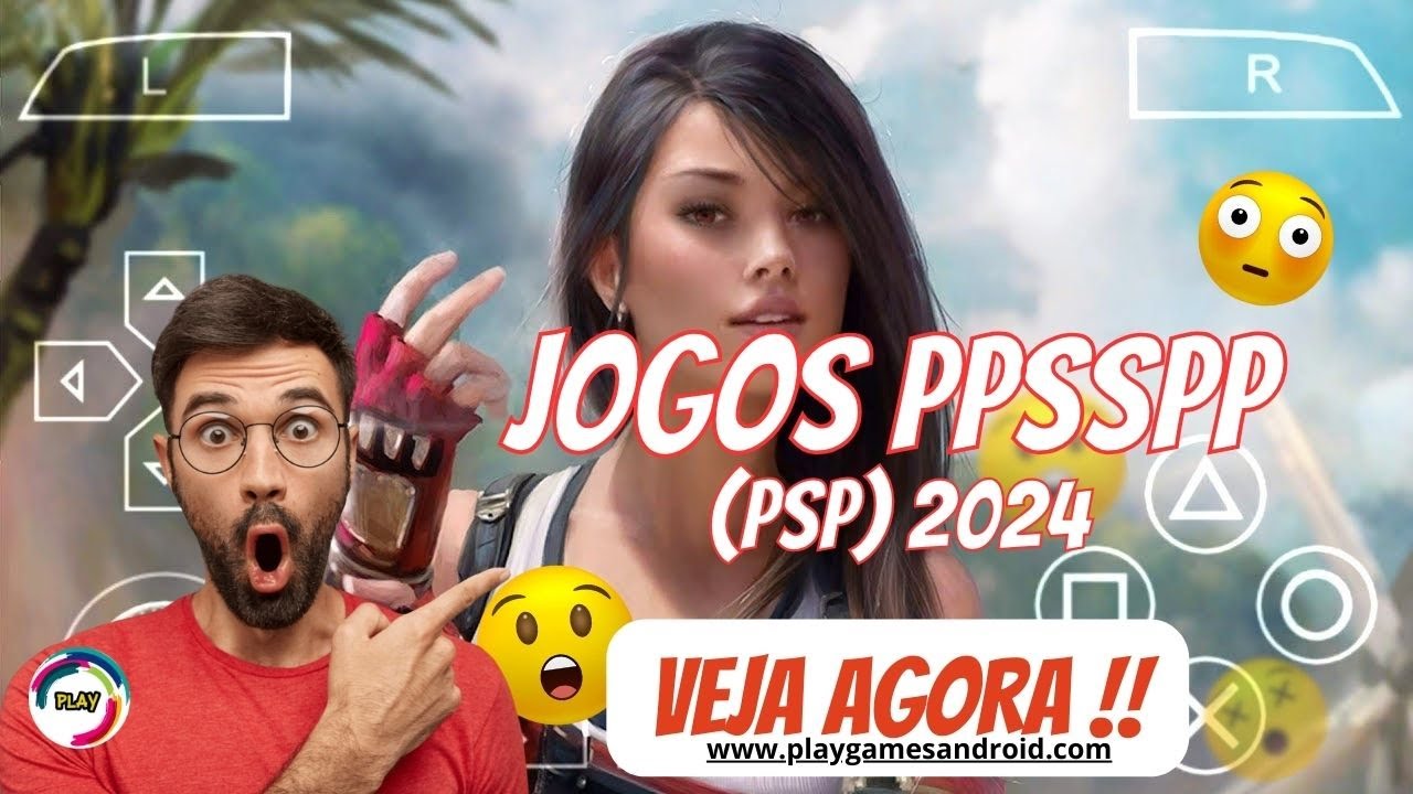 Top 5 Jogos PPSSPP (PSP) 2024 com Gráficos Incríveis - YouTube