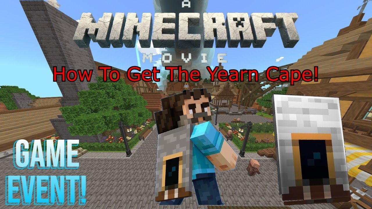 How to Obtain The Yearn Cape in Minecraft Movie Game Event!! - YouTube