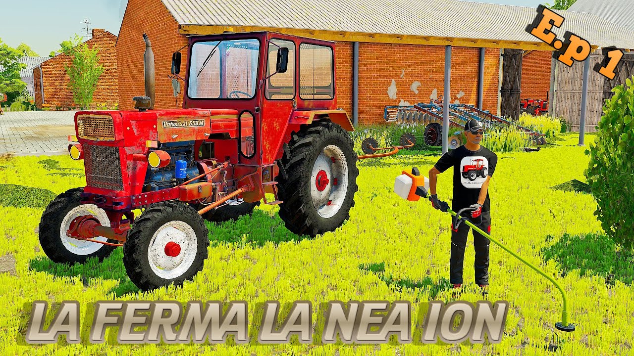 SERIE NOUA ROMANEASCA CU UTILAJE VECHI ROMANESTI / LA FERMA LA NEA ION ...