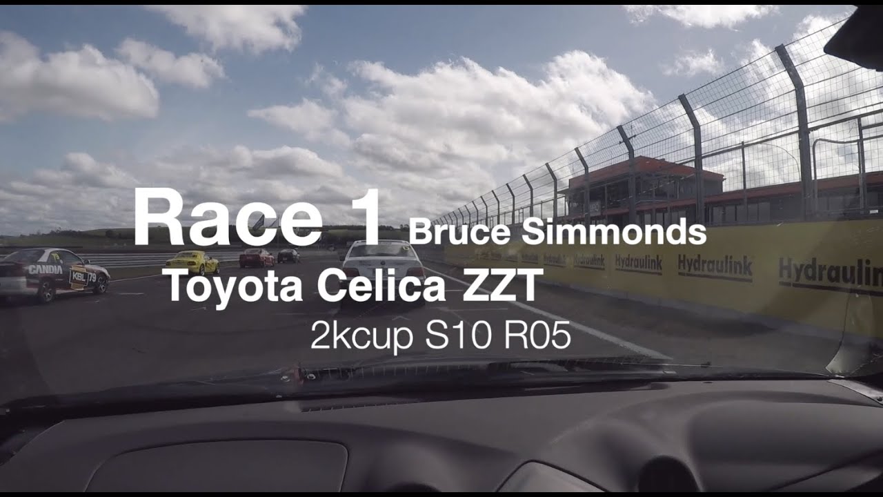 Bruce Simmonds #6 Race 1 CELICA ZZT S10 R05 Taupo - YouTube