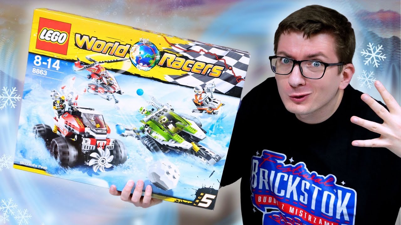 NAJBARDZIEJ NIEDOCENIONA SERIA? 🥶 LEGO WORLD RACERS 8863 / RECENZJA ...