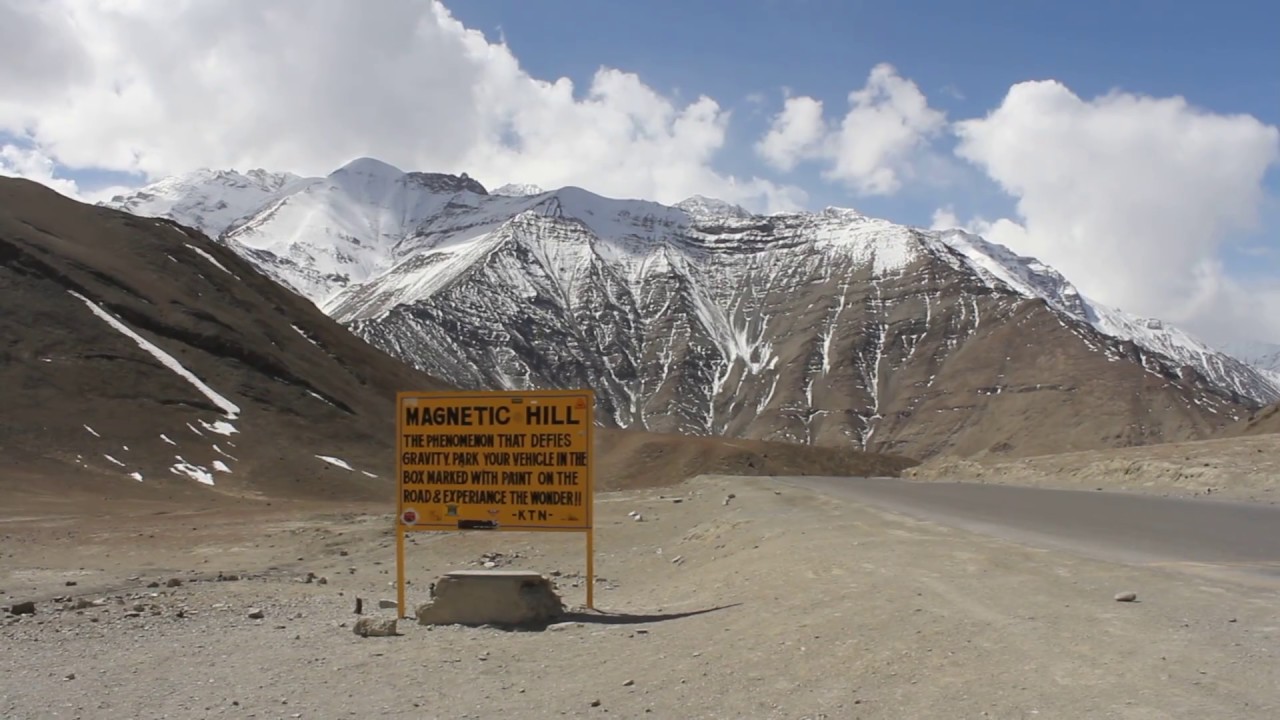 Magnetic Hill | Gravity Hill: Ladakh - YouTube