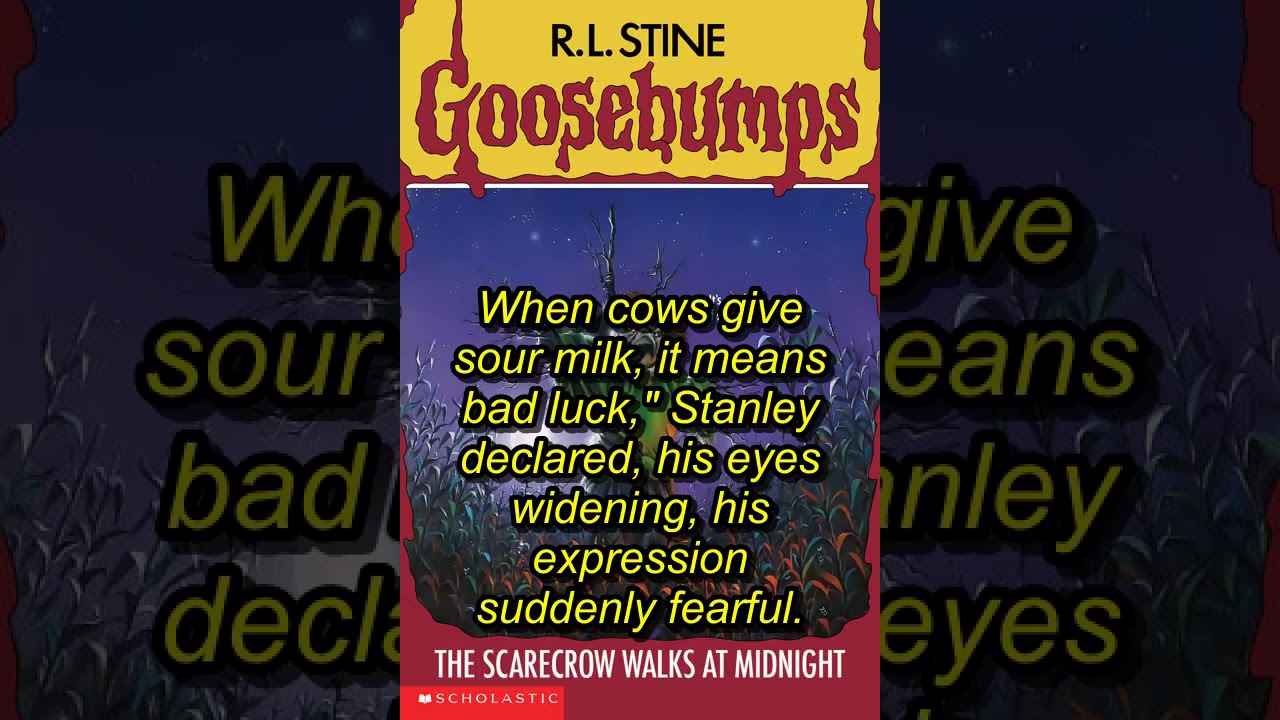 The Scarecrow Walks at Midnight (Goosebumps #20 Audiobook) - YouTube