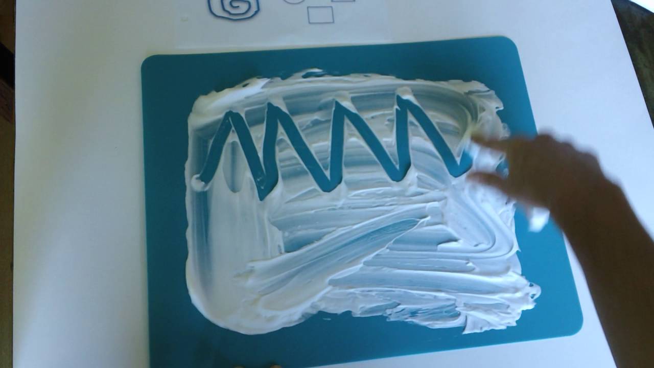 Drawing Lines with Foam - YouTube