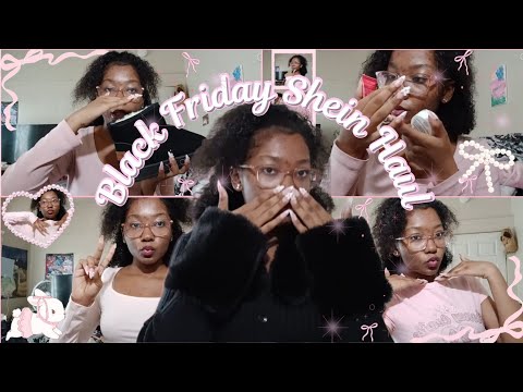 Black Friday Splurge: Pink & Girly Shein Haul 🛍️ 🎀 + Nails, Makeup ...