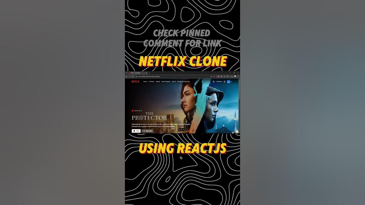 Netflix Clone using react js #htmlwebsite #webdesign #webdevelopment #reactjs #netflix - YouTube
