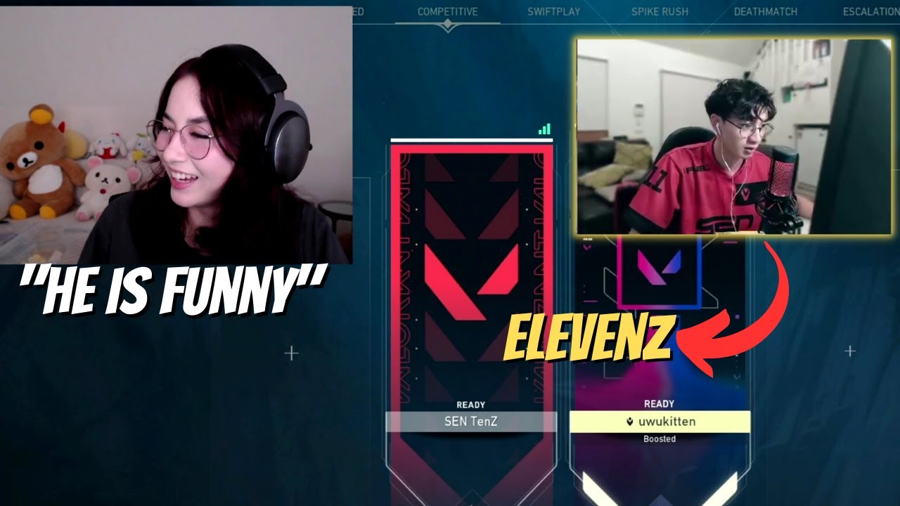 Kyedae and Tenz thought about ElevenZ on Tiktok - YouTube