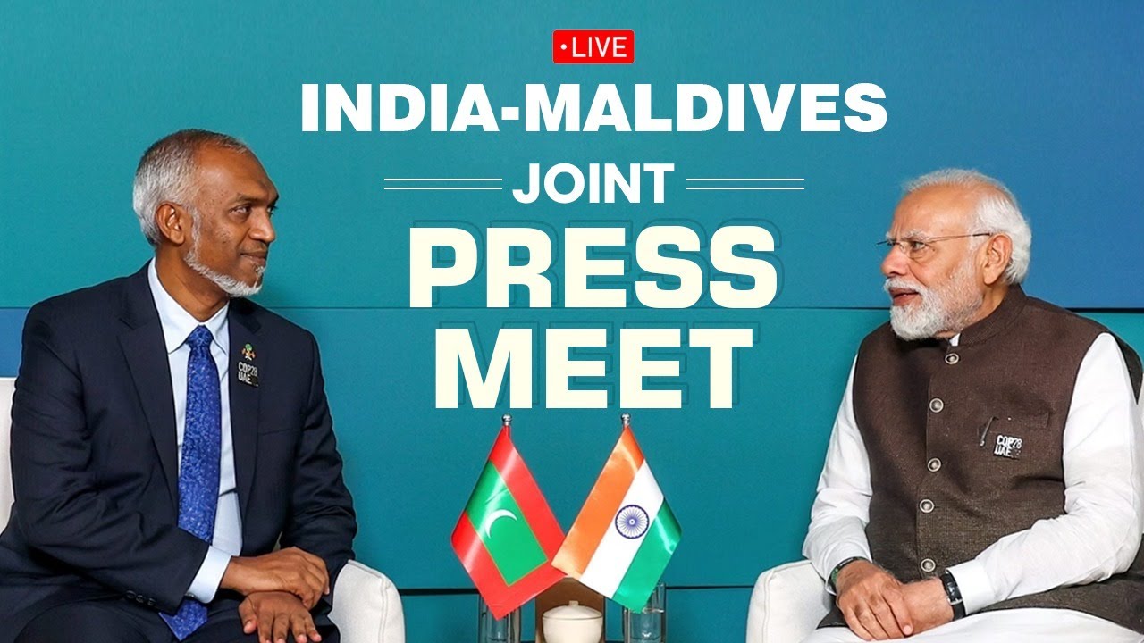 LIVE: PM Shri Narendra Modi and President Mohamed Muizzu of Maldives ...