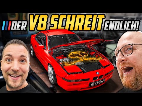 Wir ENTFESSELN sein POTENZIAL! - BMW 850i S62 Umbau - SOUND, OPTIK & LEISTUNG verbessert?!