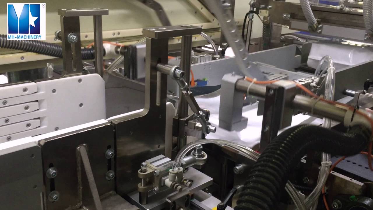 MH-400P Fully Automatic Bagger Machine - YouTube