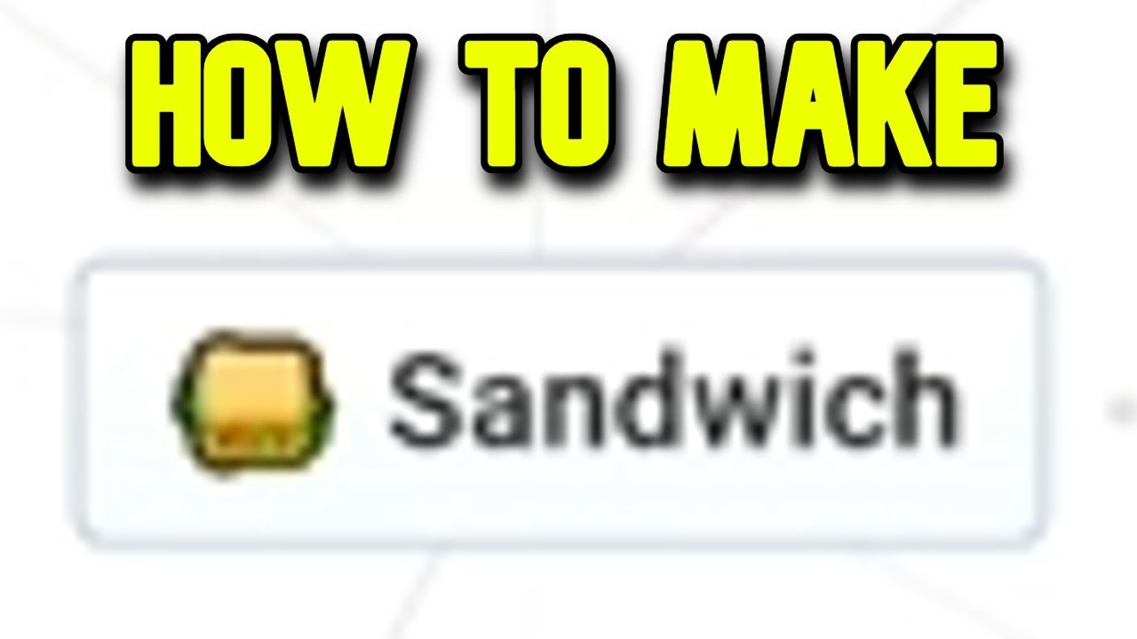 How to Make a Sandwich in Infinite Craft - YouTube