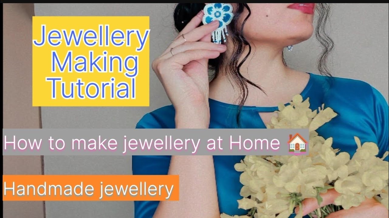 Jewelry Making Tutorial / Handmade Earrings new design / How to make ...