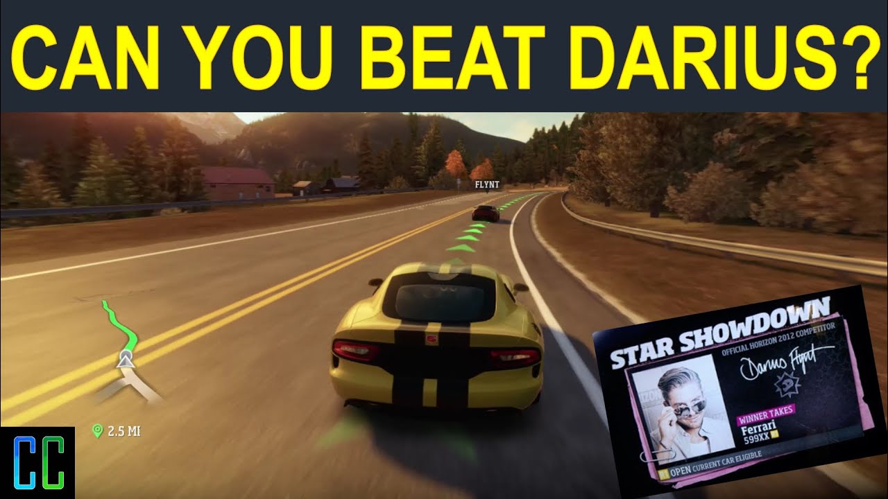 What Happens If You Beat Darius Flynt At The Beginning Of Forza Horizon ...
