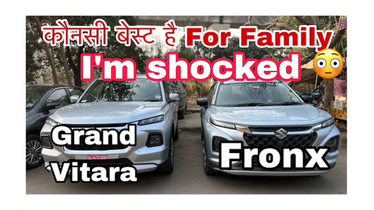 Maruti Fronx Vs Grand Vitara ! Grand Vitara Review ! Maruti Fronx ...