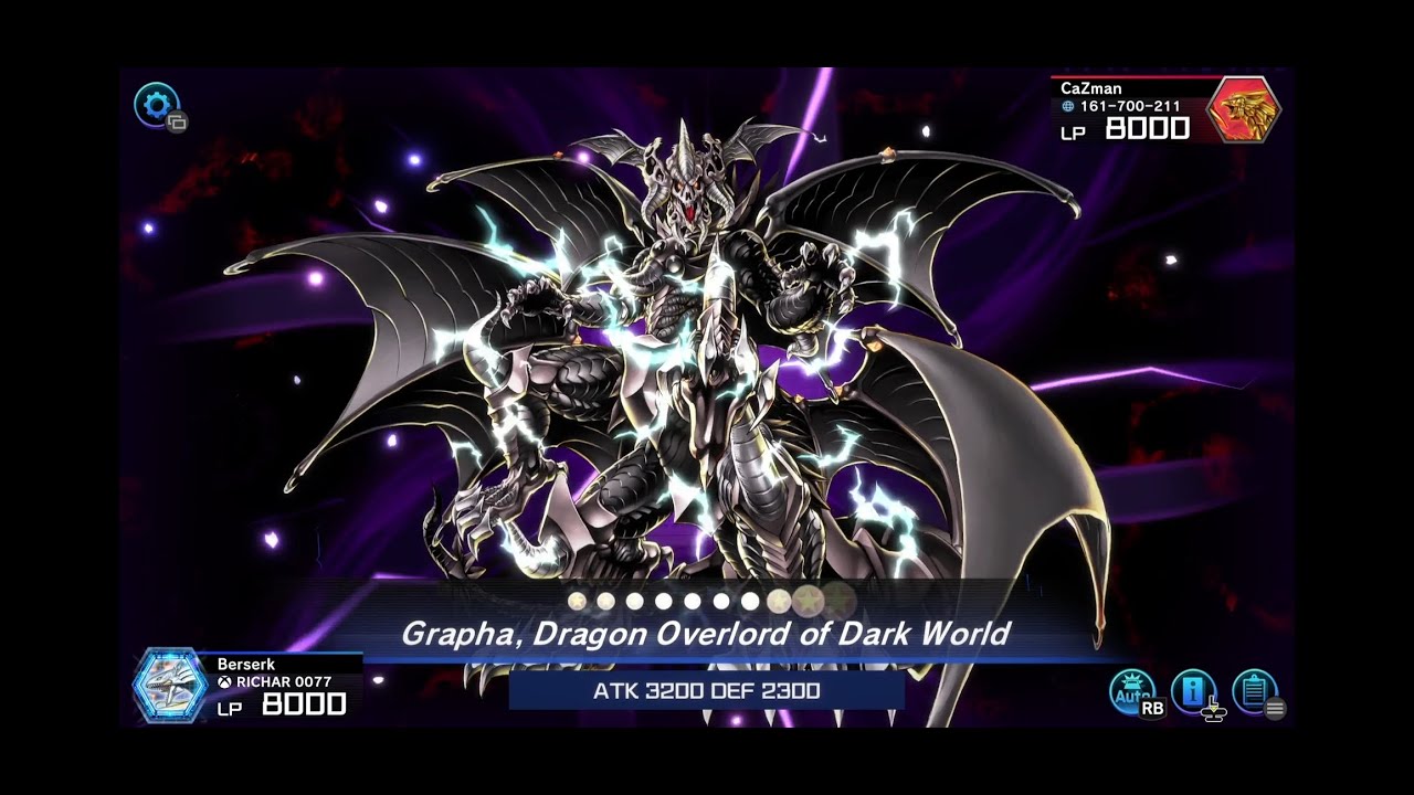 This Happens when you see Grapha, Dragon Overlord of Dark World ...