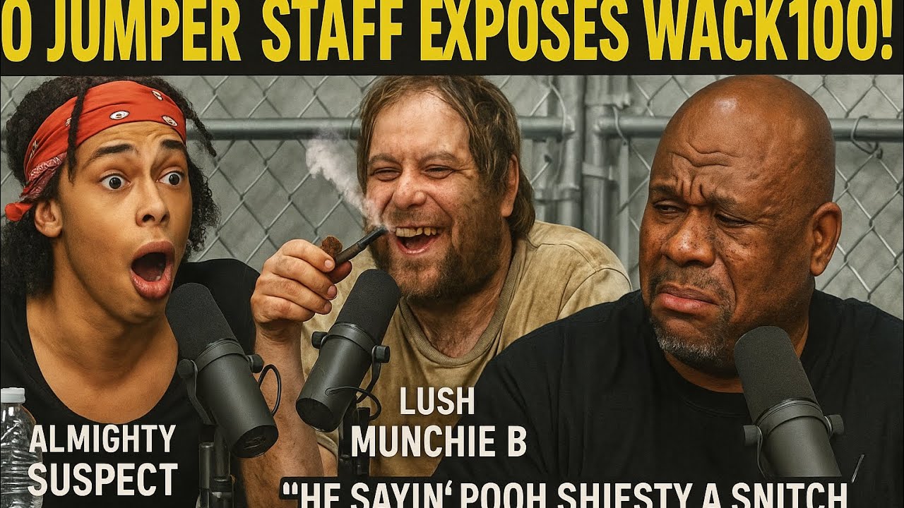 🔥NO JUMPER STAFF EXPOSE WACK100 LIVE! “YOU THE REAL SNITCH!” LUSH ...