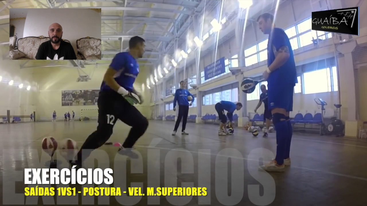 (Futsal) Goalkeeper Training - Episode 1 (PT version) - YouTube