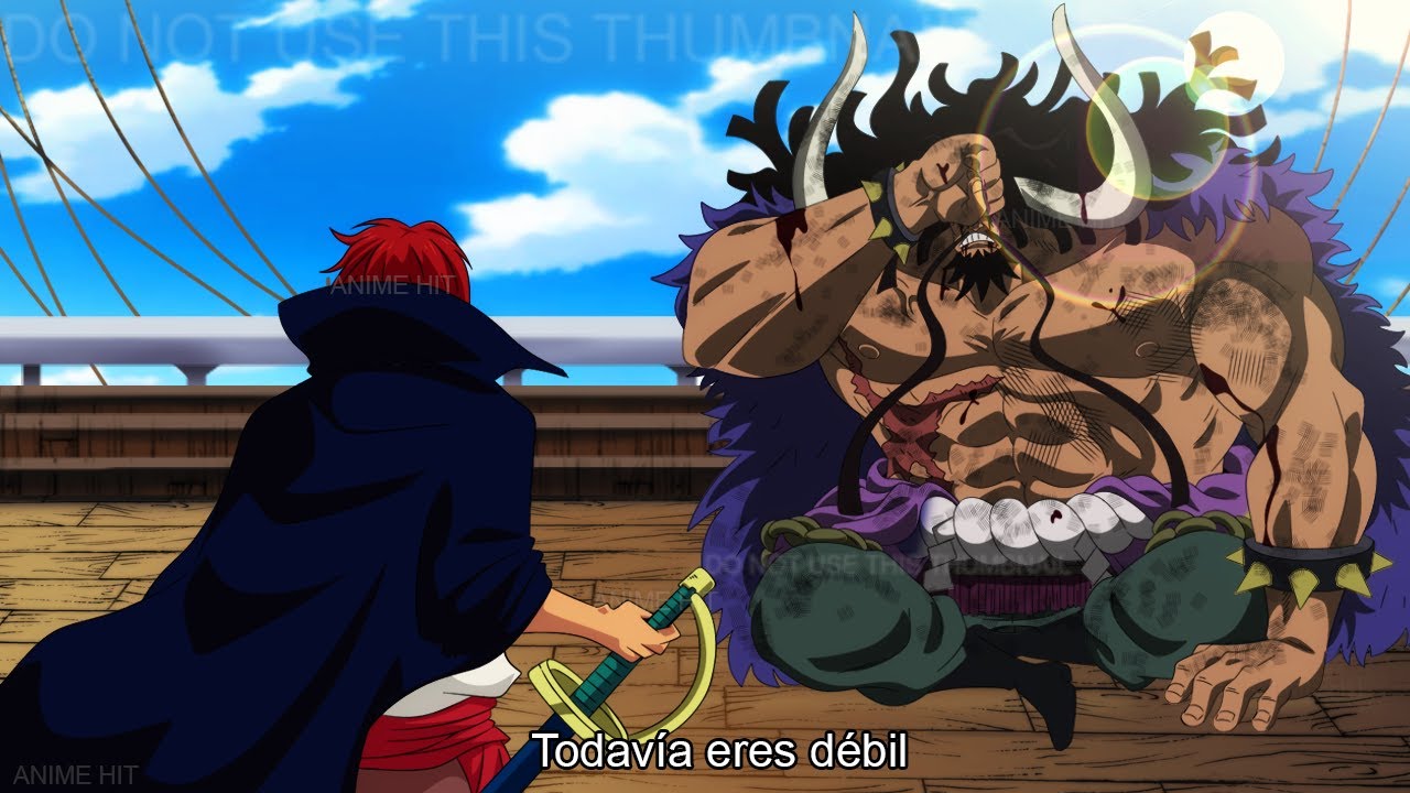 Todos se Asustan Cuando Descubren cómo Shanks Derrotó a Kaido en Marineford - One Piece - YouTube