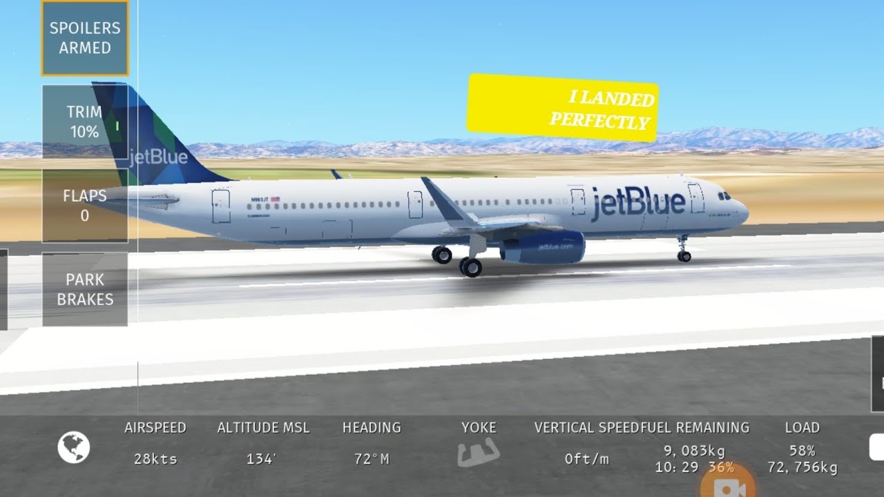 I LANDED PERFECTLY FOR THE FIRST TIME IN INFINITE FLIGHT - YouTube