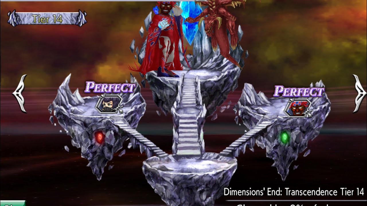 Kurasame & Rubicante Solo Transcendence 14 Crucible 1 & 2 | DFFOO [GL ...