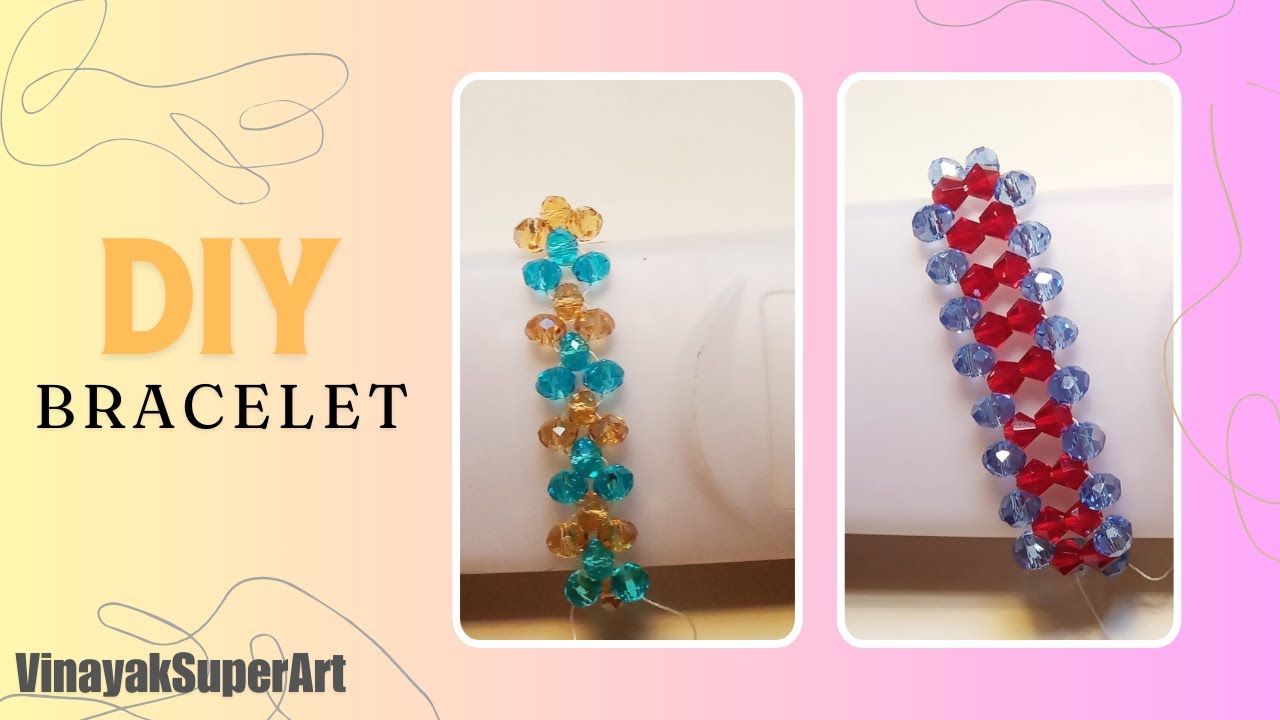 Two Easy & Popular Beaded Bracelet Tutorial | Step by Step - YouTube