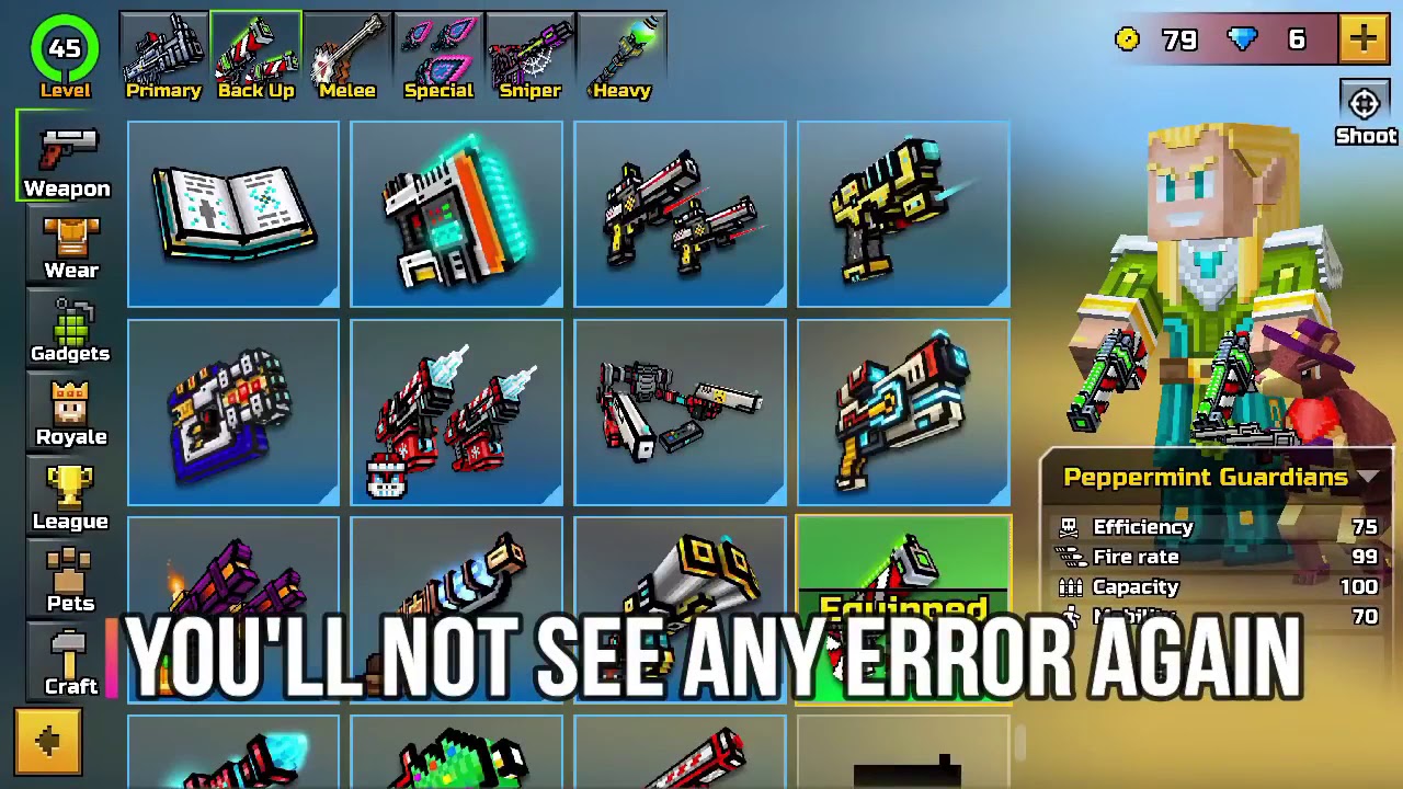 Hack 16.1.0 pg3d - YouTube