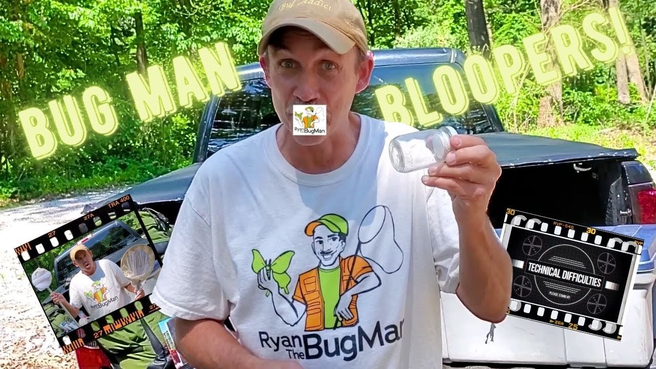 Hilarious Bug Bloopers | Watch Bug Man's Funniest Mistakes | Ryan The ...