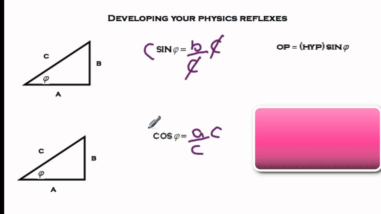 Trigonometry Part I - Basic Definitions - Physics Honors 9 - YouTube