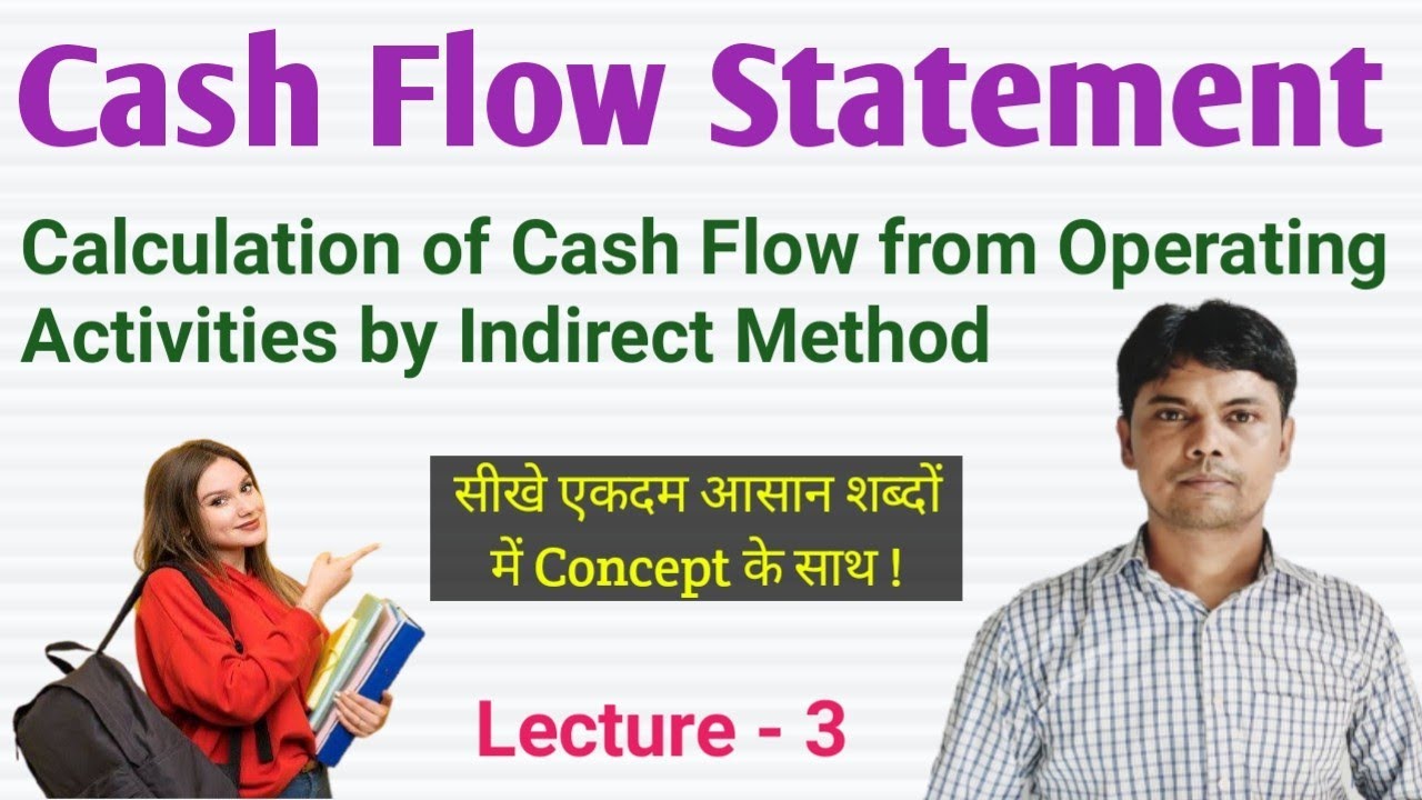 | Calculation of Cash Flow from Operating Activities by Indirect Method ...