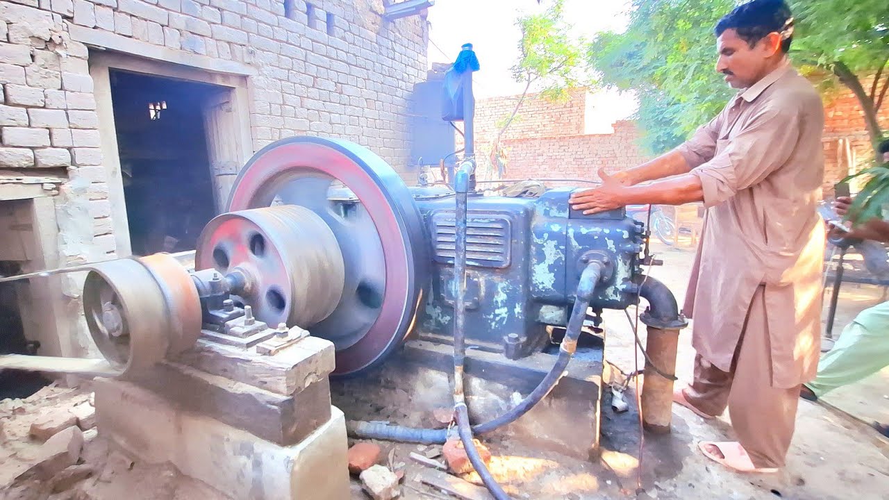 Biggest Heavy Diesel Engine 45 HP In The World " Biggest Diesel Engine ...