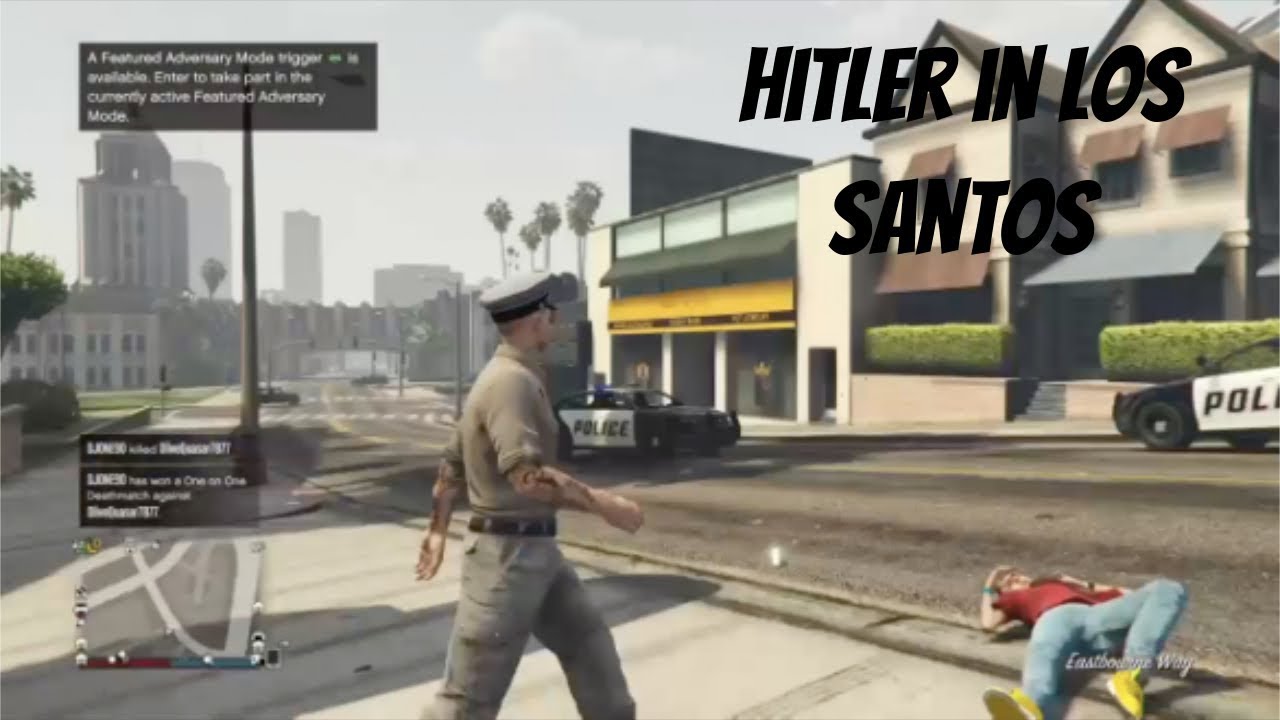 Hitler in Los Santos! GTA5 roleplay - YouTube